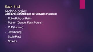 Full Stack Developer Coures | PPTX