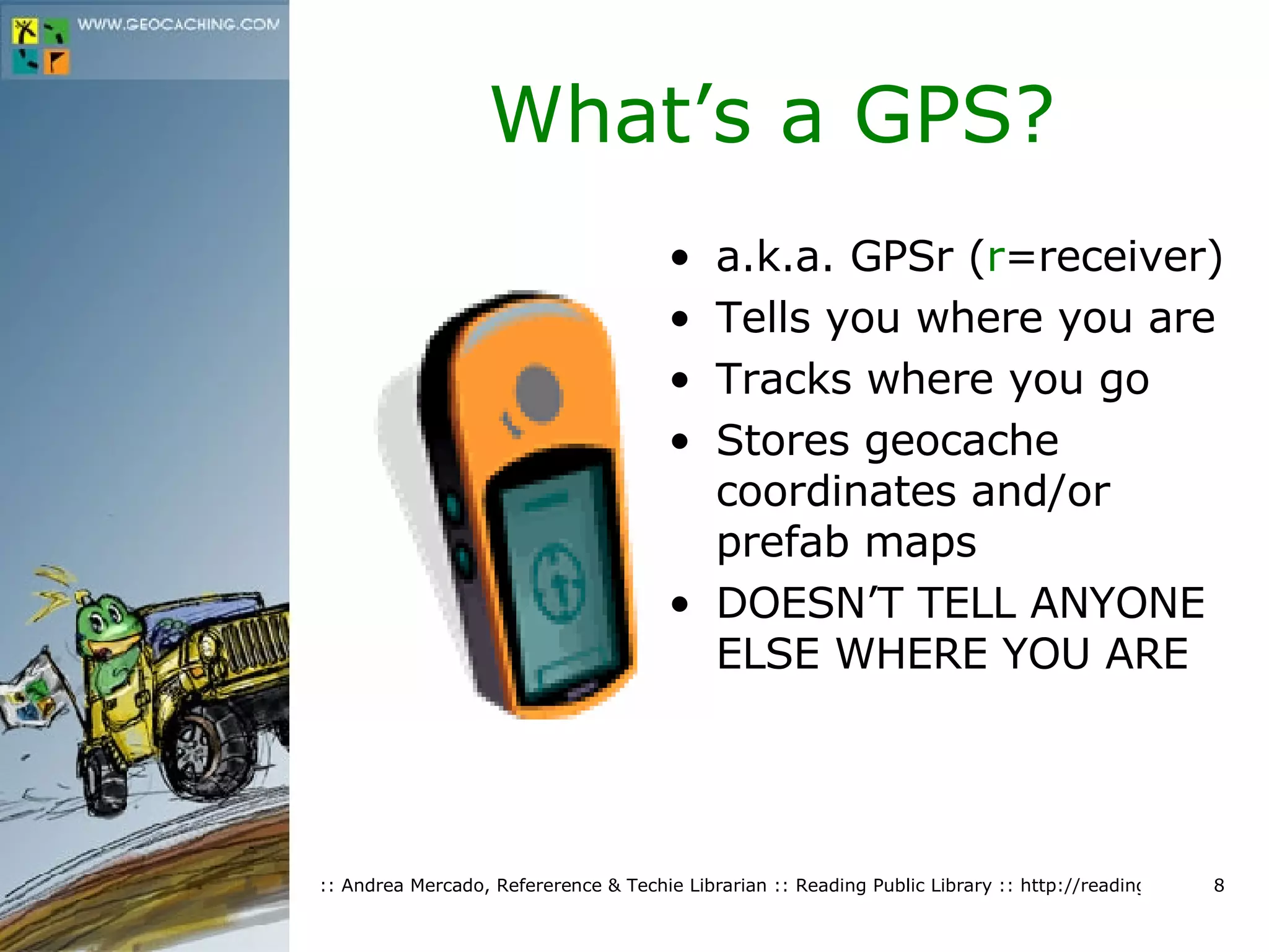 What is Geocaching? | PPT | Technology & Computing