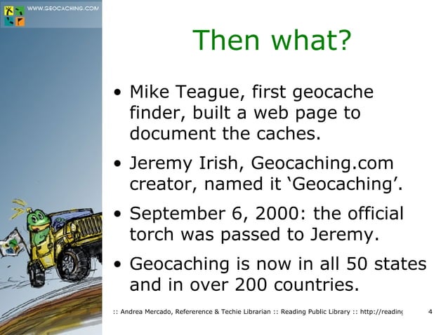 What is Geocaching? | PPT