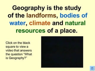 What is Geography | PPT