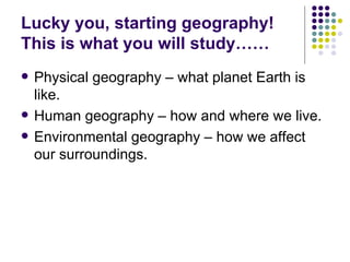 What Is Geography | PPT
