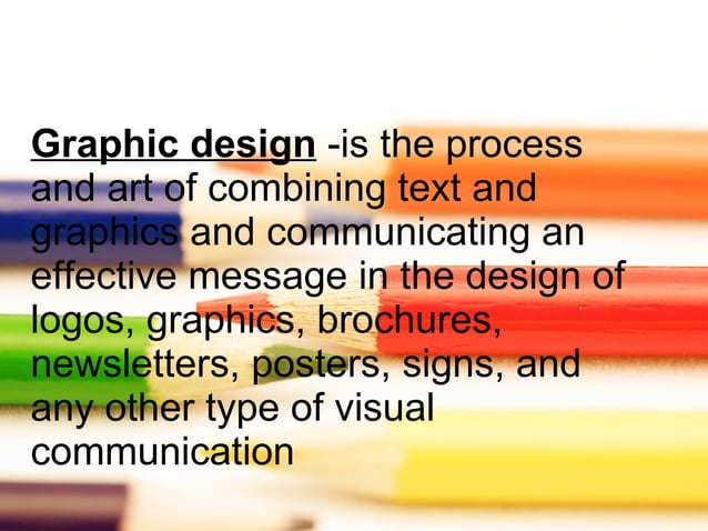 What Is Graphic Design | PPT