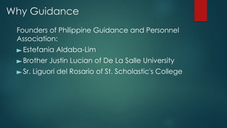 what-is-Guidance-and-Counseling. DISCUSSIONpptx | PPTX