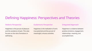 What is Happiness and how do I define it for myself? | PPT