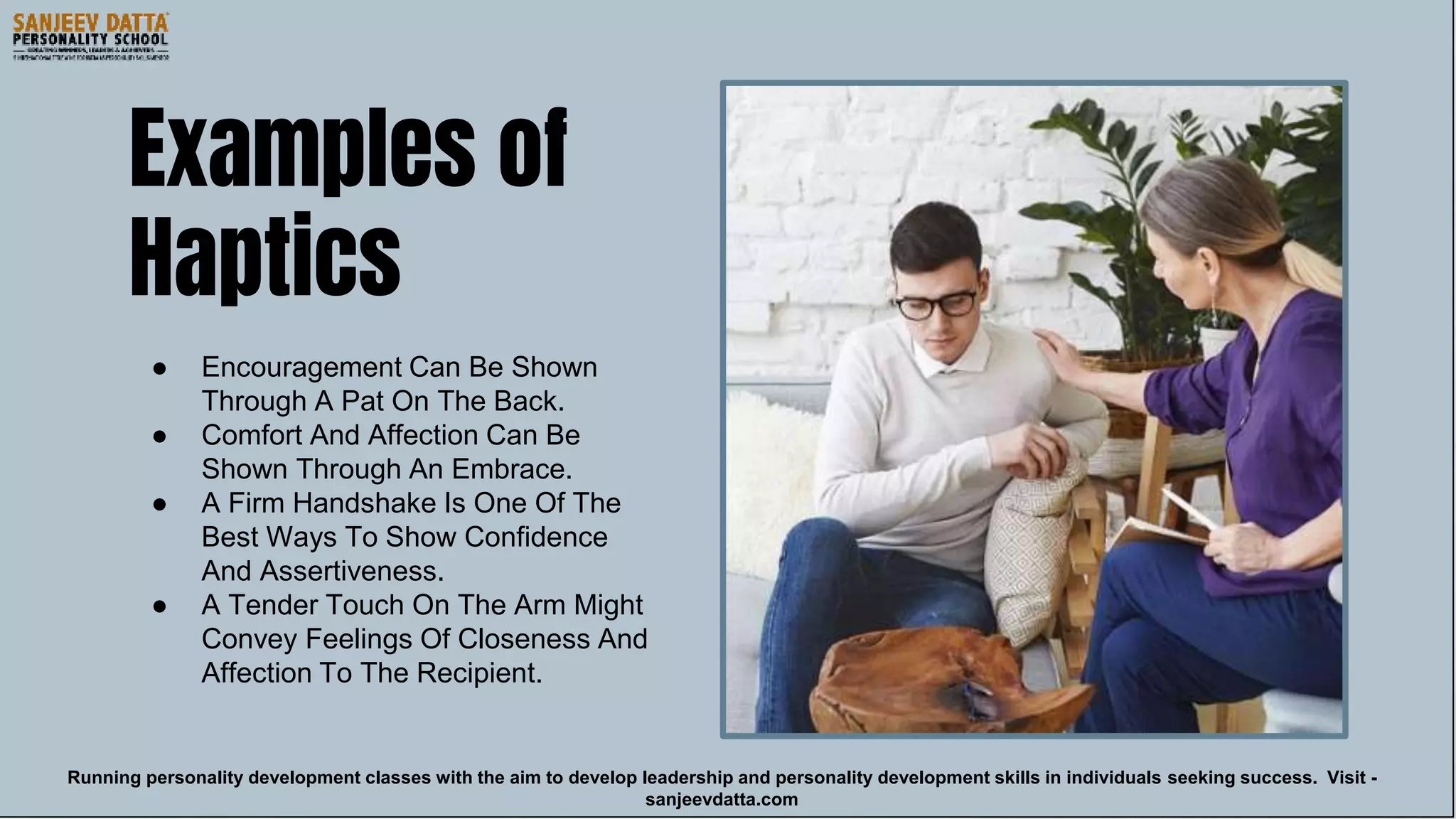 What is Haptics in Communication? | PPT