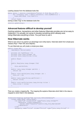 Hibernate Tutorial | PDF