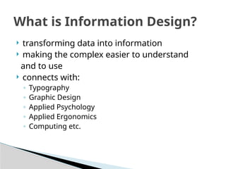 What-is-Information-Design presentation ppt | PPTX