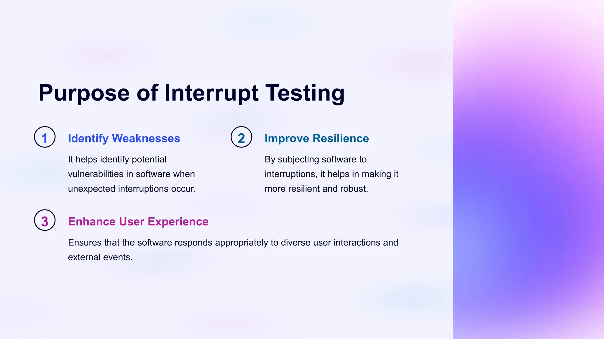 What is Interrupt Testing? Know more about it | PPTX