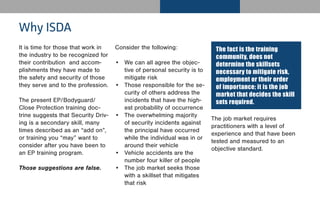 Become Part of the Solution - Join the International Security Driver ...