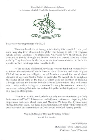 What is Islam? | Muhammad Farooq-i-Azam Malik | PDF