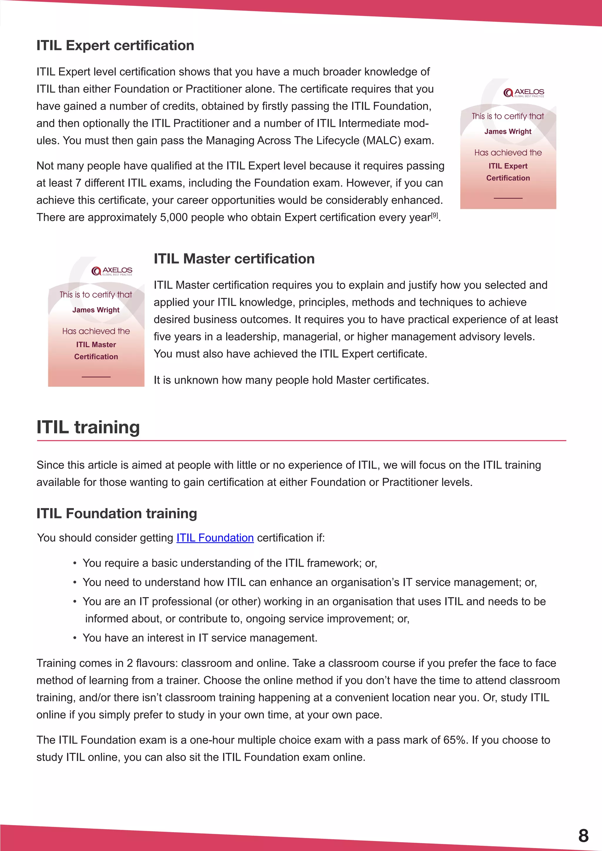 What is ITIL®? - A Complete Careers Guide | PDF