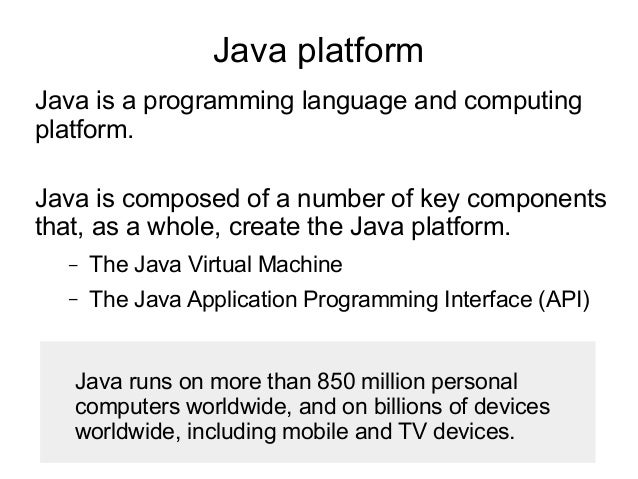 What is Java