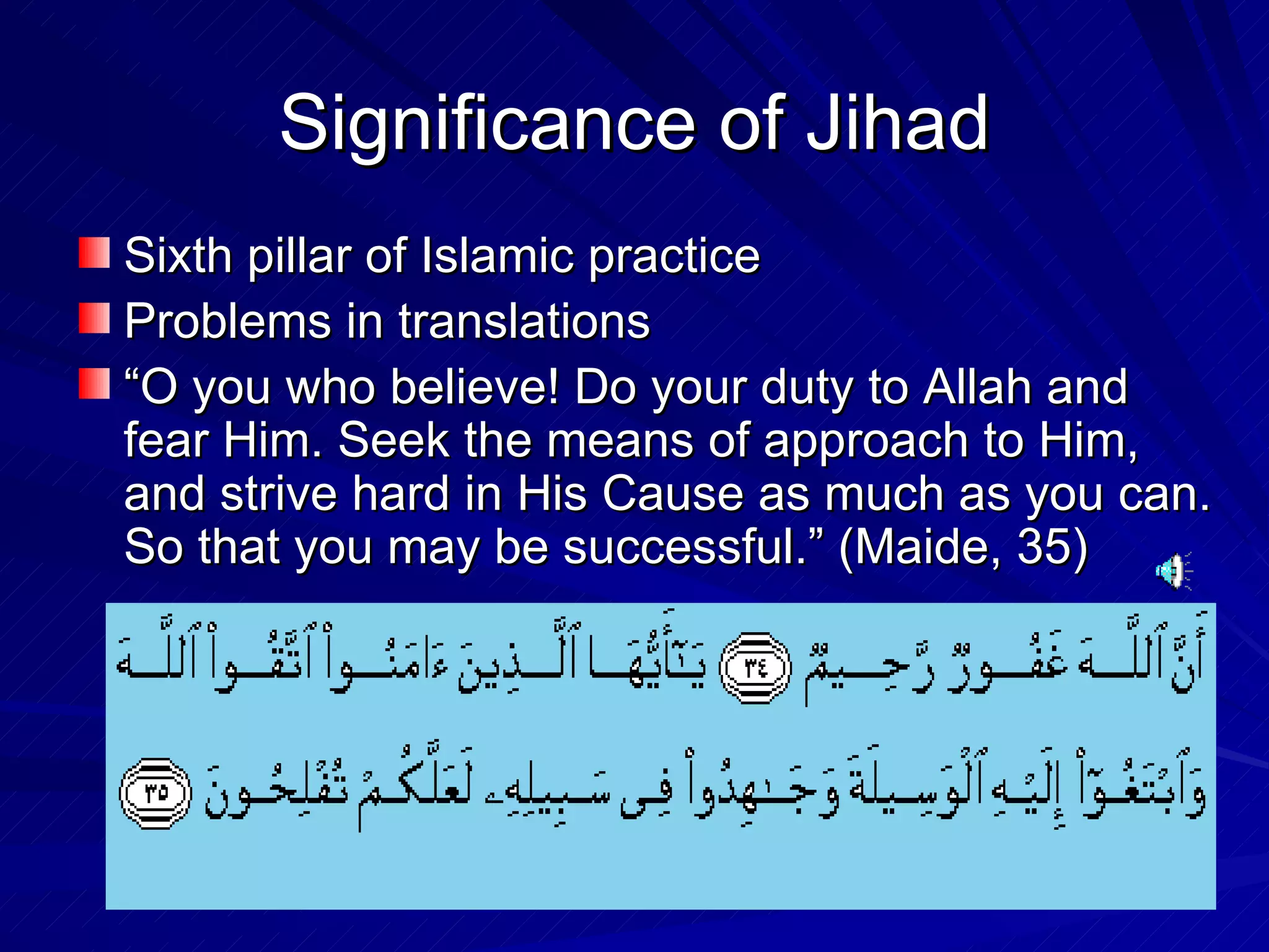 What is Jihad? | PPT