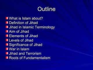 What is Jihad? | PPT