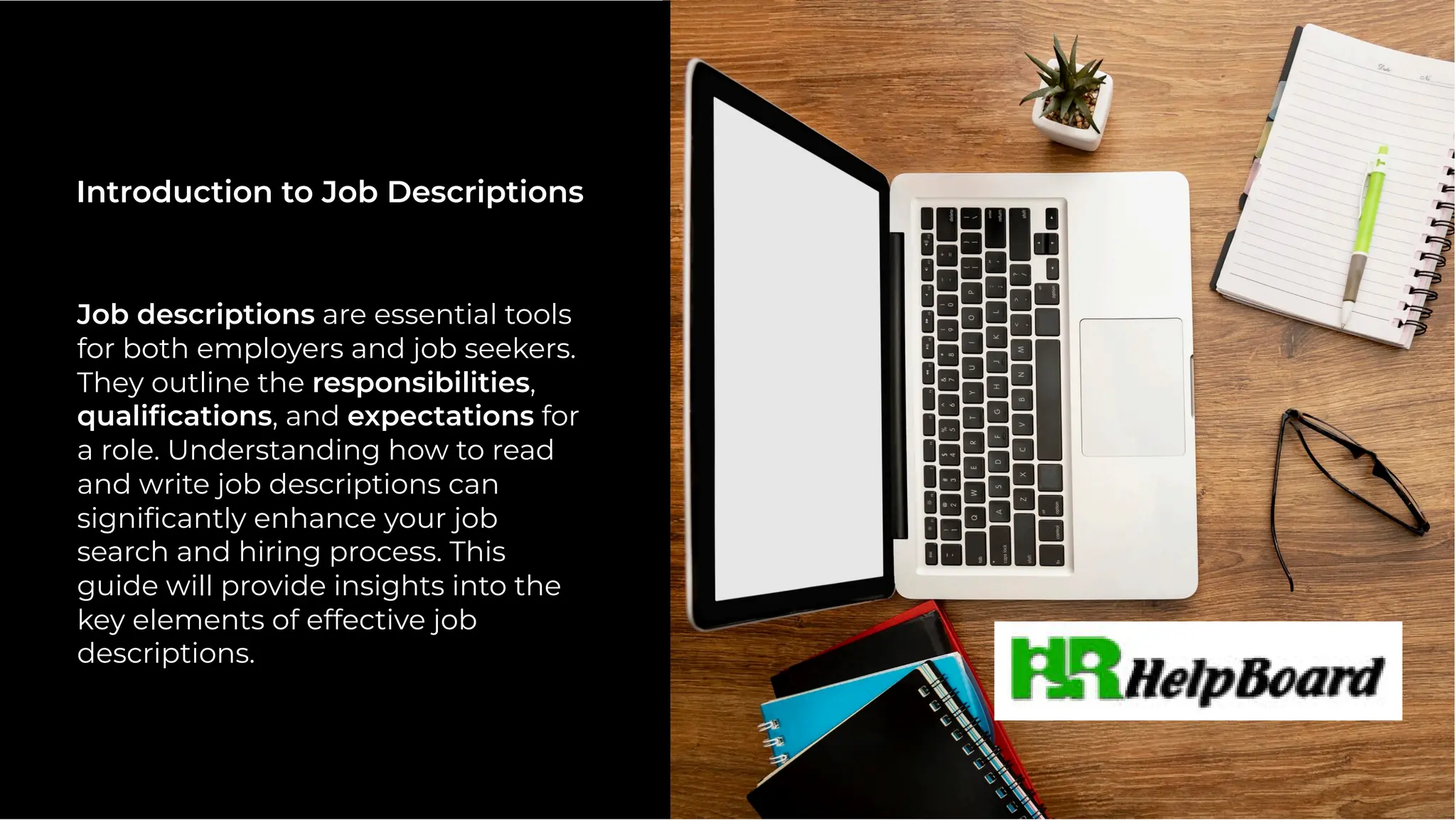 What is Job Description, Writing Job Description | PPT