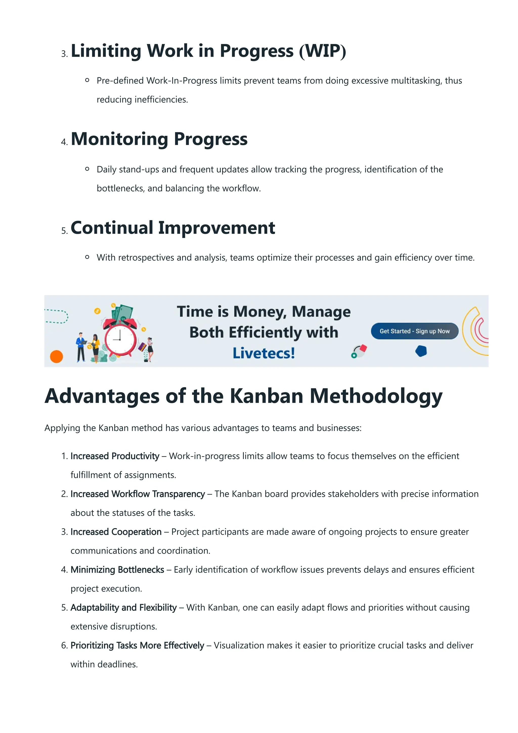 Kanban Methodology: A Complete Guide to Streamlining Workflows | PDF