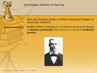 What Is Learning? A N D How Do We Learn? | PPT