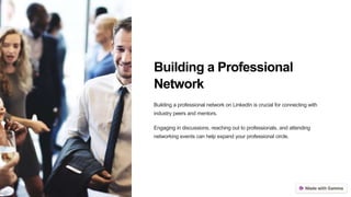 Linkedin Profile Optimisation | Linkedin Profile Building | PPTX