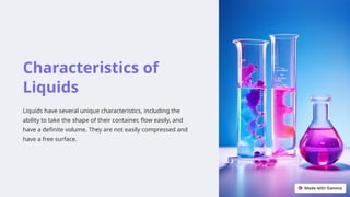 What is the characteristics of Liquid.pptx