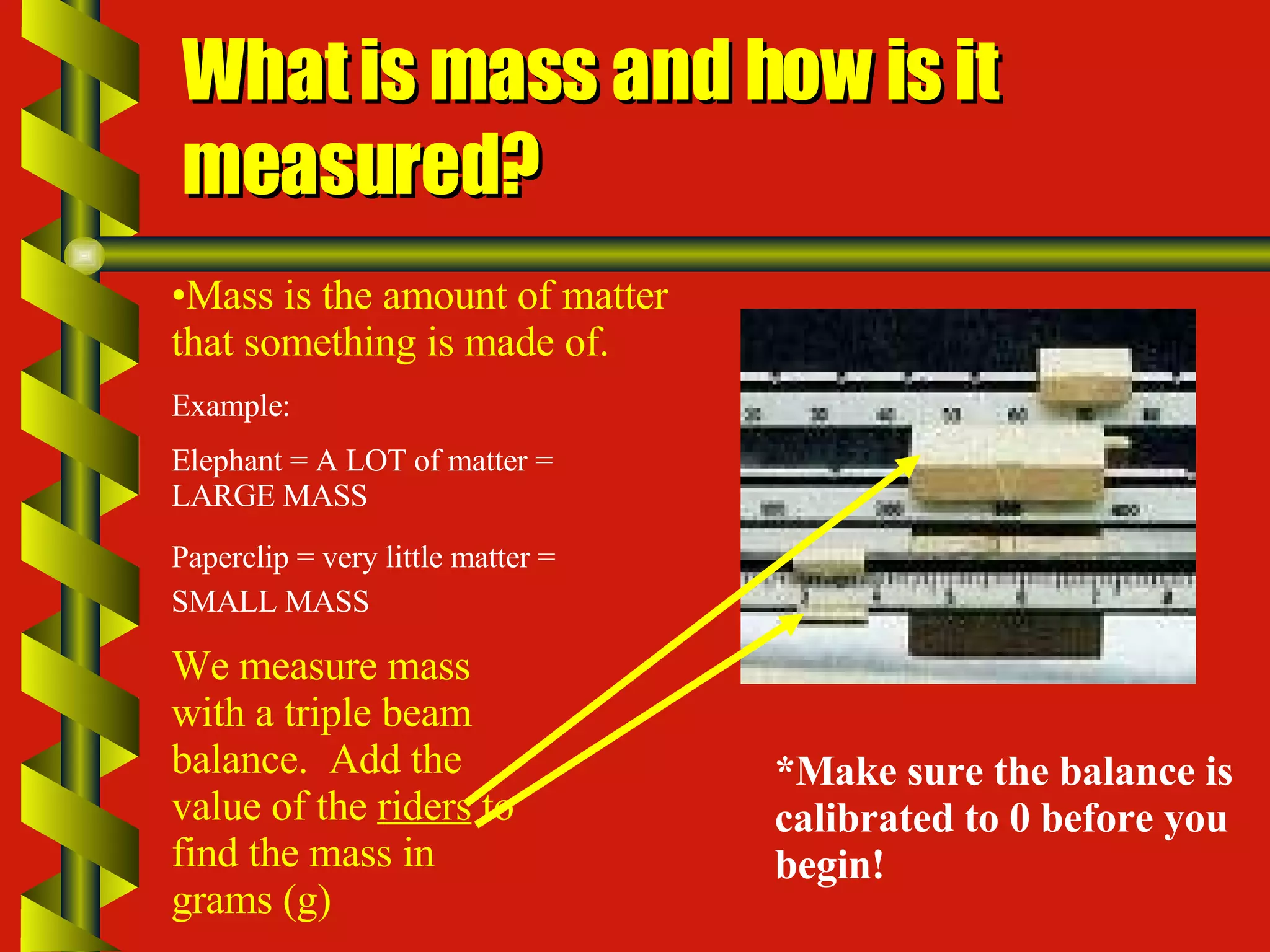 Matter, Mass, & Volume | PPT