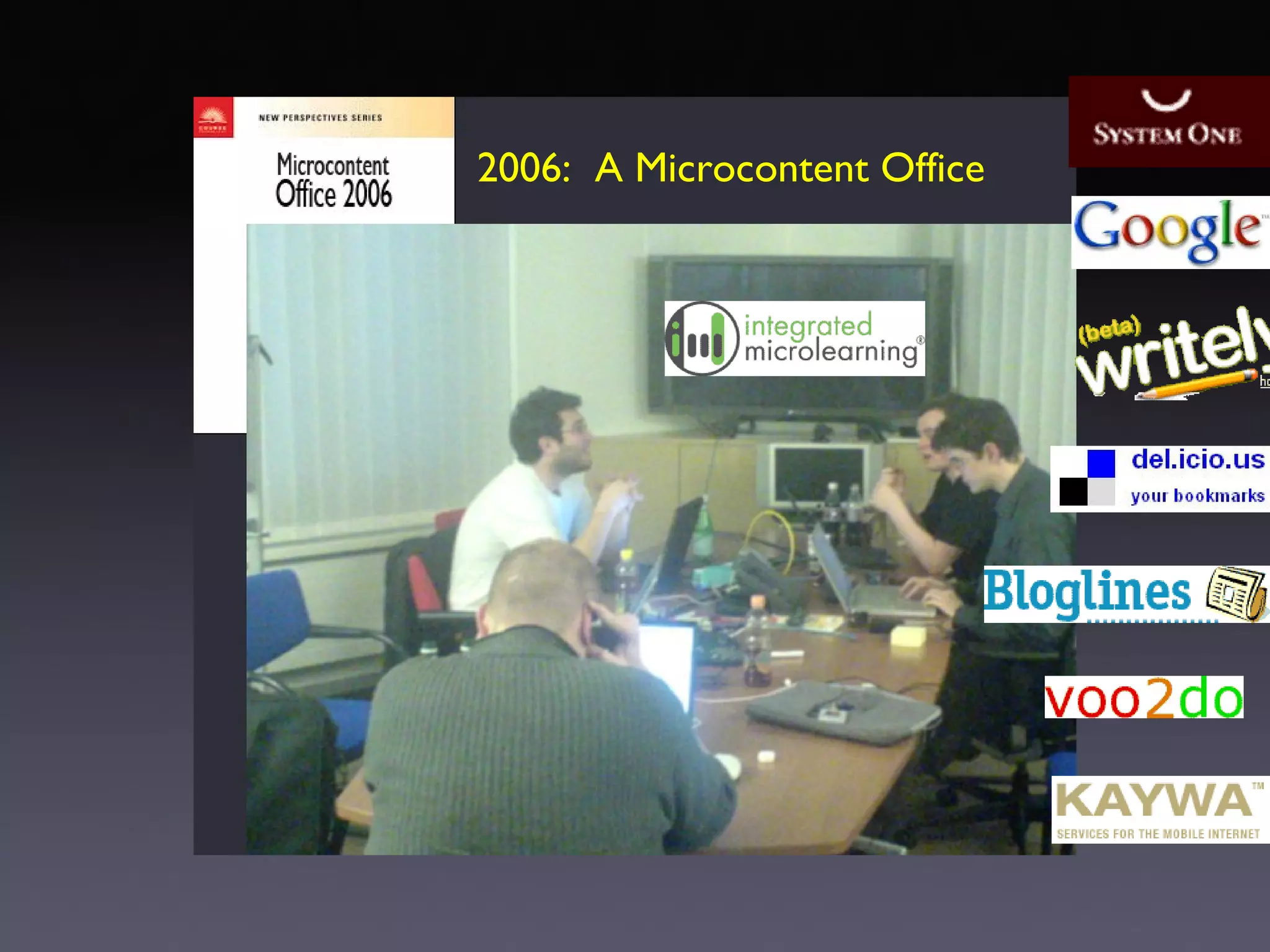 What Is Micromedia? Living and Learning in Microcontent Environments. | PPT