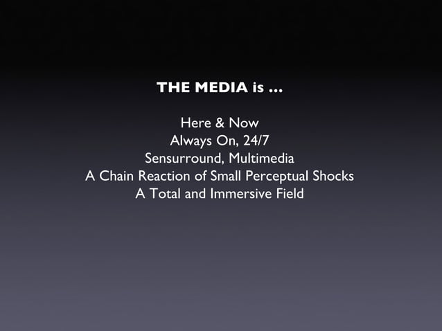 What Is Micromedia? Living and Learning in Microcontent Environments. | PPT