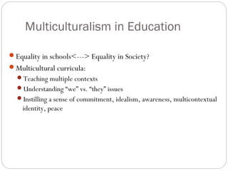What is Multiculturalism? | PPT