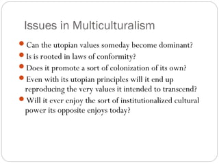 What is Multiculturalism? | PPT