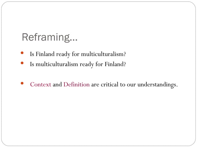 What is Multiculturalism? | PPT