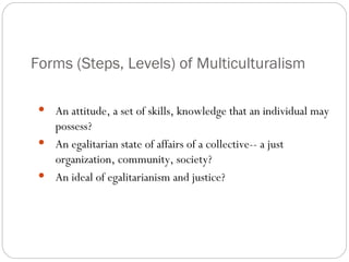 What is Multiculturalism? | PPT
