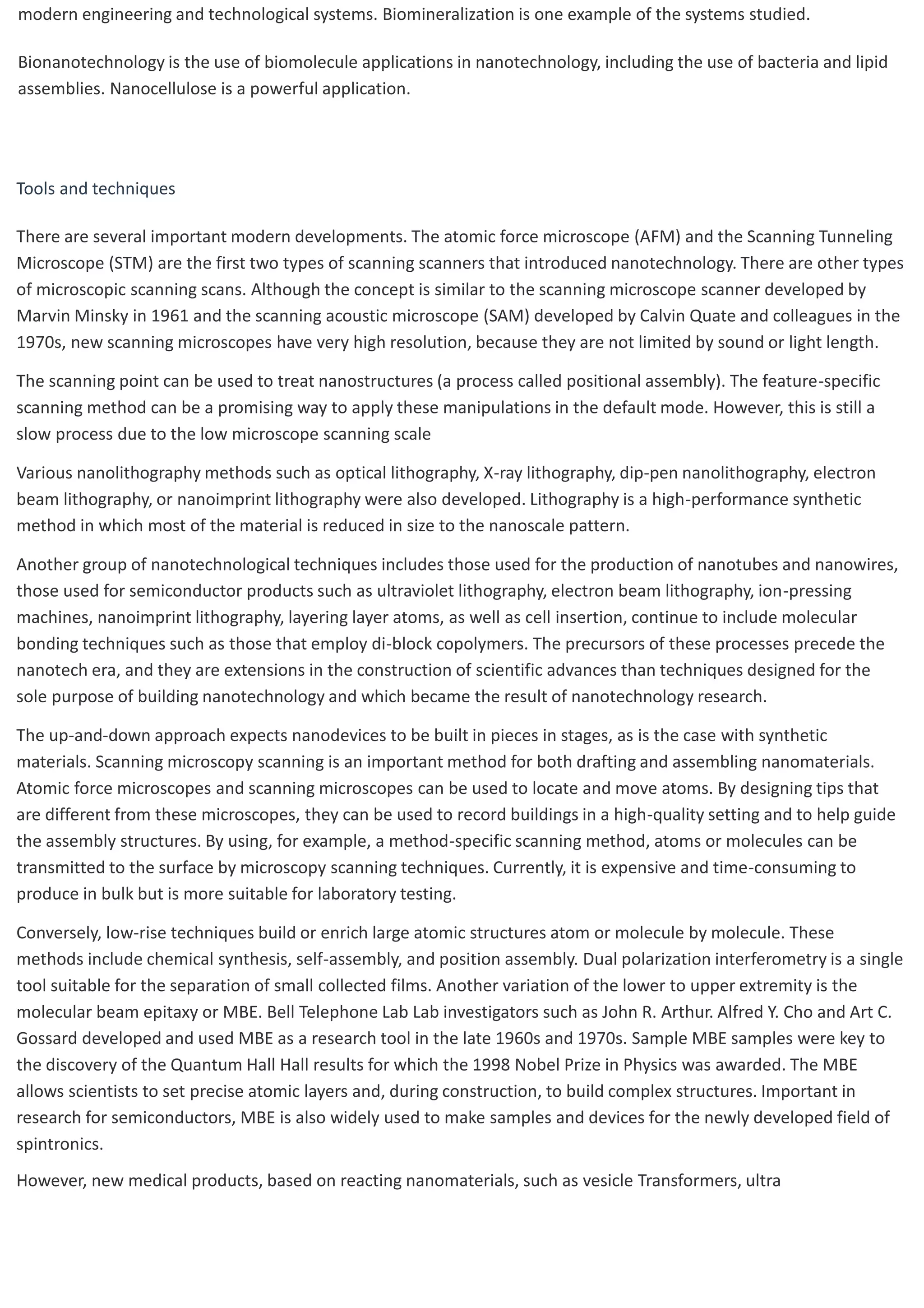 What is Nanotechnology? A Technology which will change the world. | PPT