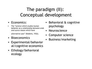 What is neuroeconomics | PPT