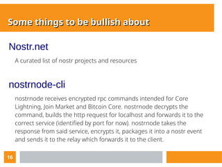What is NOSTR? - Meetup#8 - 2023-01-12 | PDF | Internet | Computing