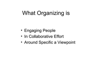 What Is Organizing 3 | PPT