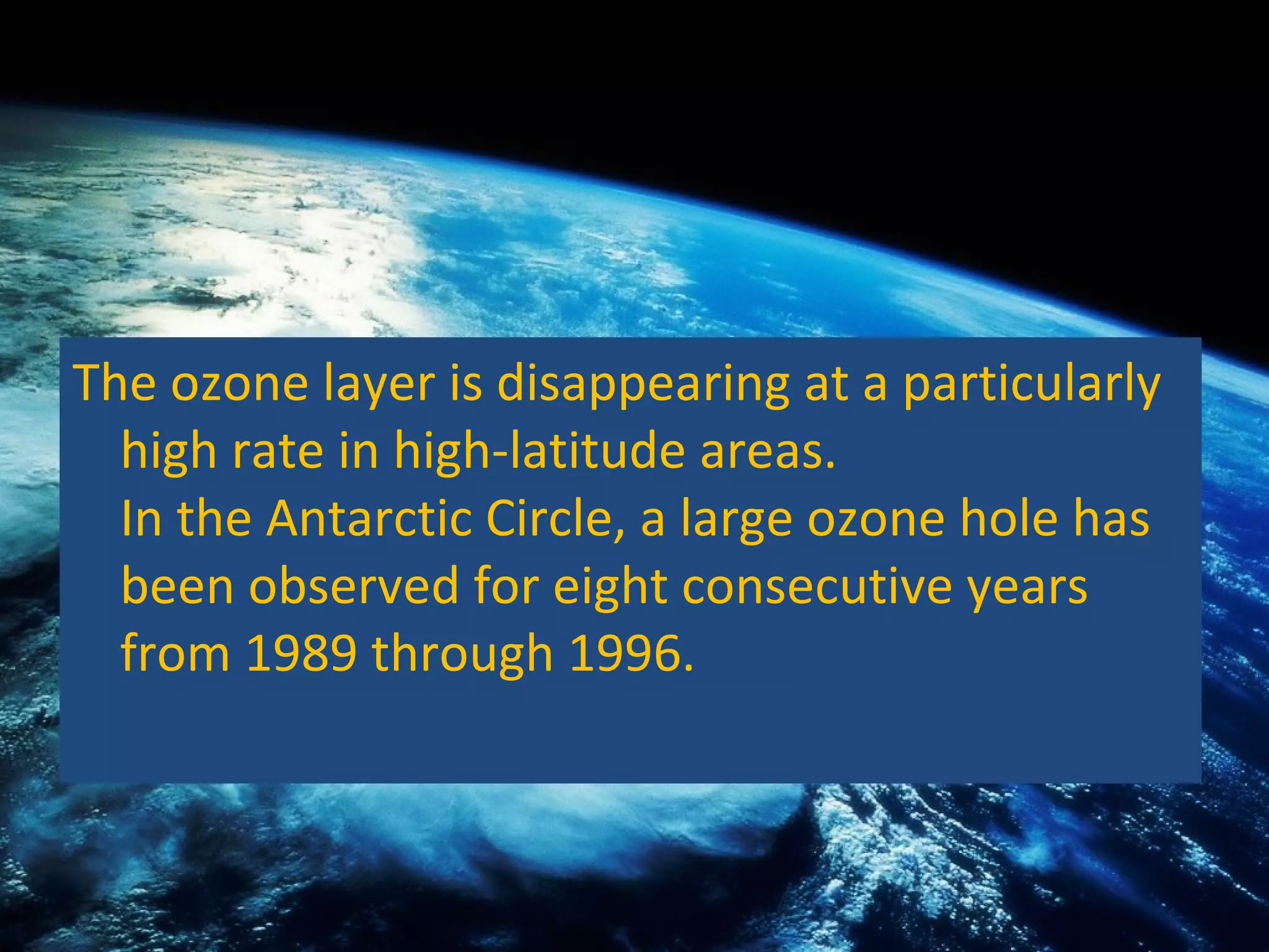 What Is Ozone Layer Destruction | PPT