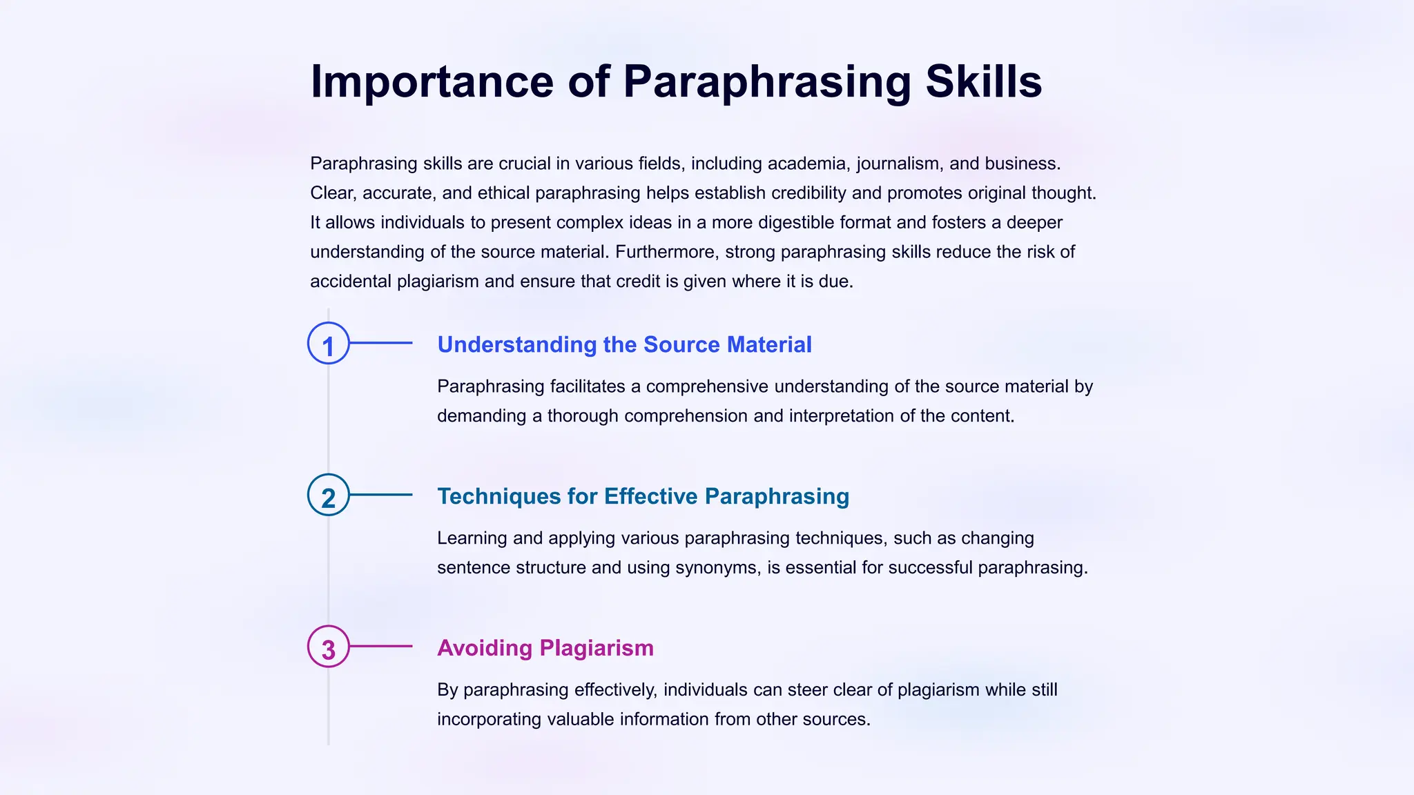 Importance of Paraphrasing in research.pptx