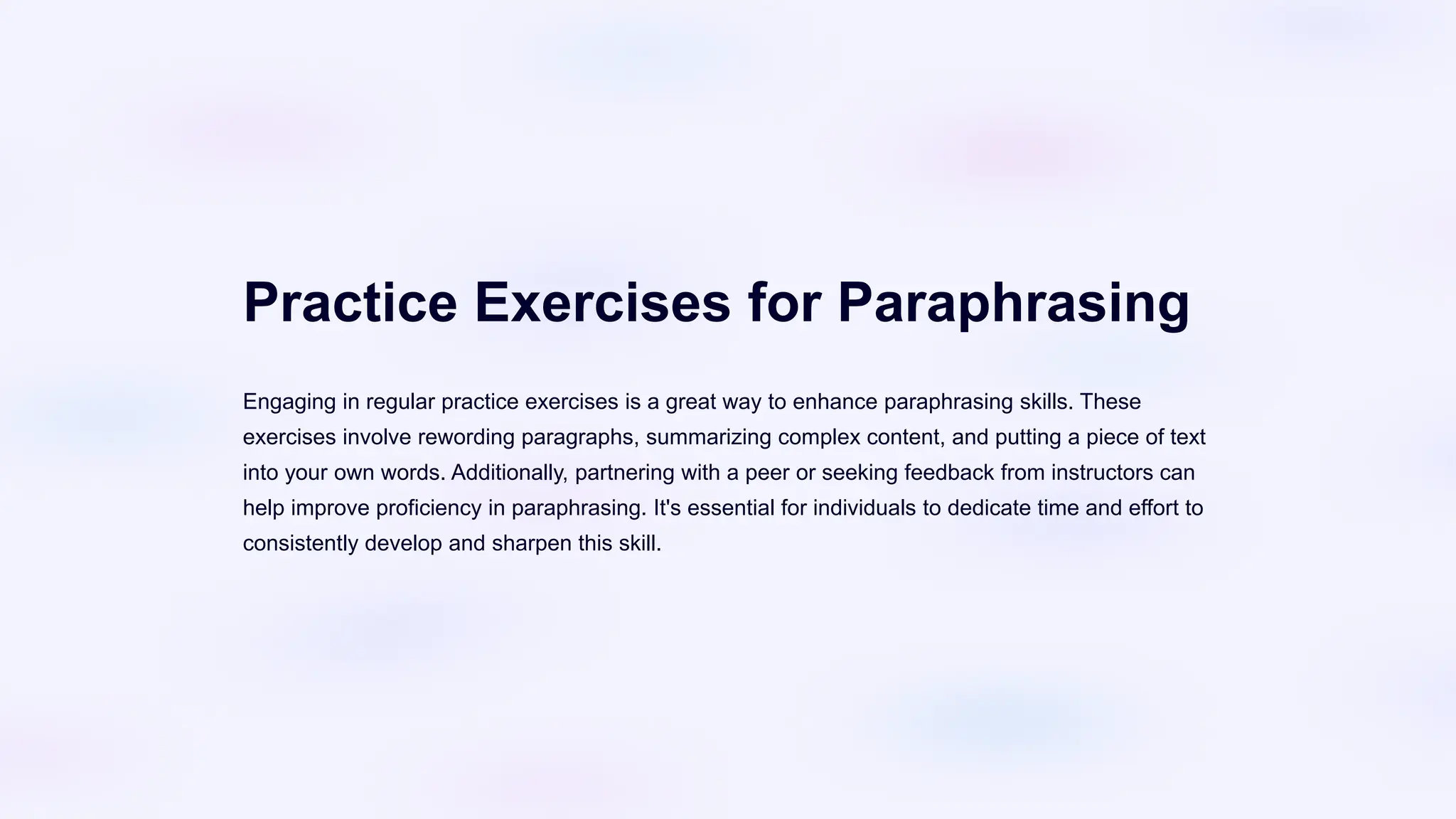 Importance of Paraphrasing in research.pptx