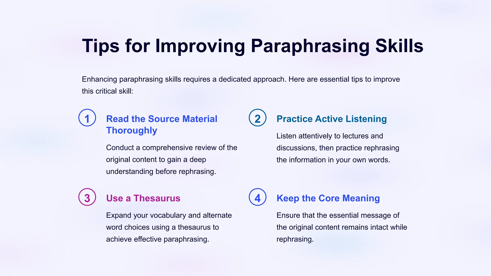 Importance of Paraphrasing in research.pptx