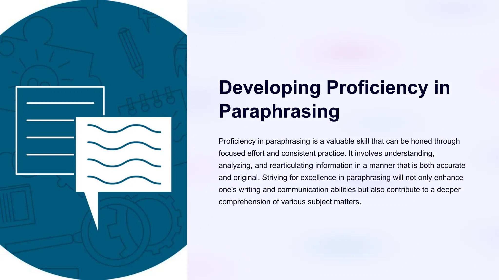 Importance of Paraphrasing in research.pptx