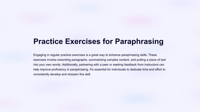 Importance of Paraphrasing in research.pptx