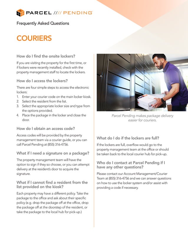 What is Parcel Pending and How Does it Work? | PDF