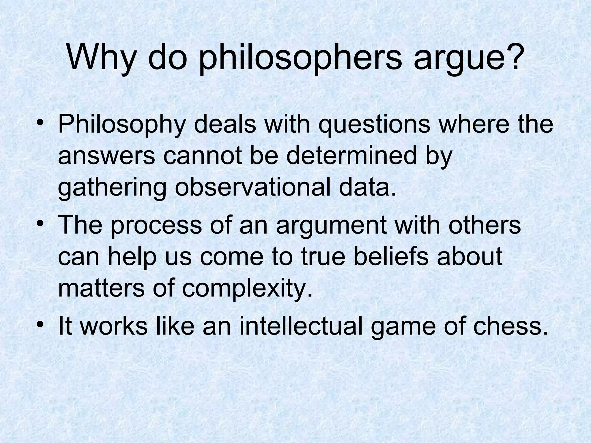 What Is Philosophy? | PPT