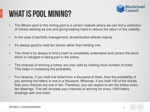 What Is Pool Mining And How It Works