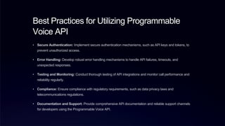 What-is-Programmable-Voice-API-and-How-Does-It-Work | PPTX