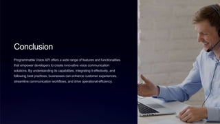 What-is-Programmable-Voice-API-and-How-Does-It-Work | PPTX