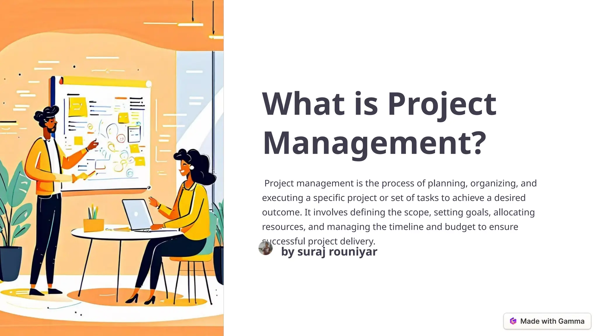 What-is-Project-Management.pptx meaning and concept | PPTX