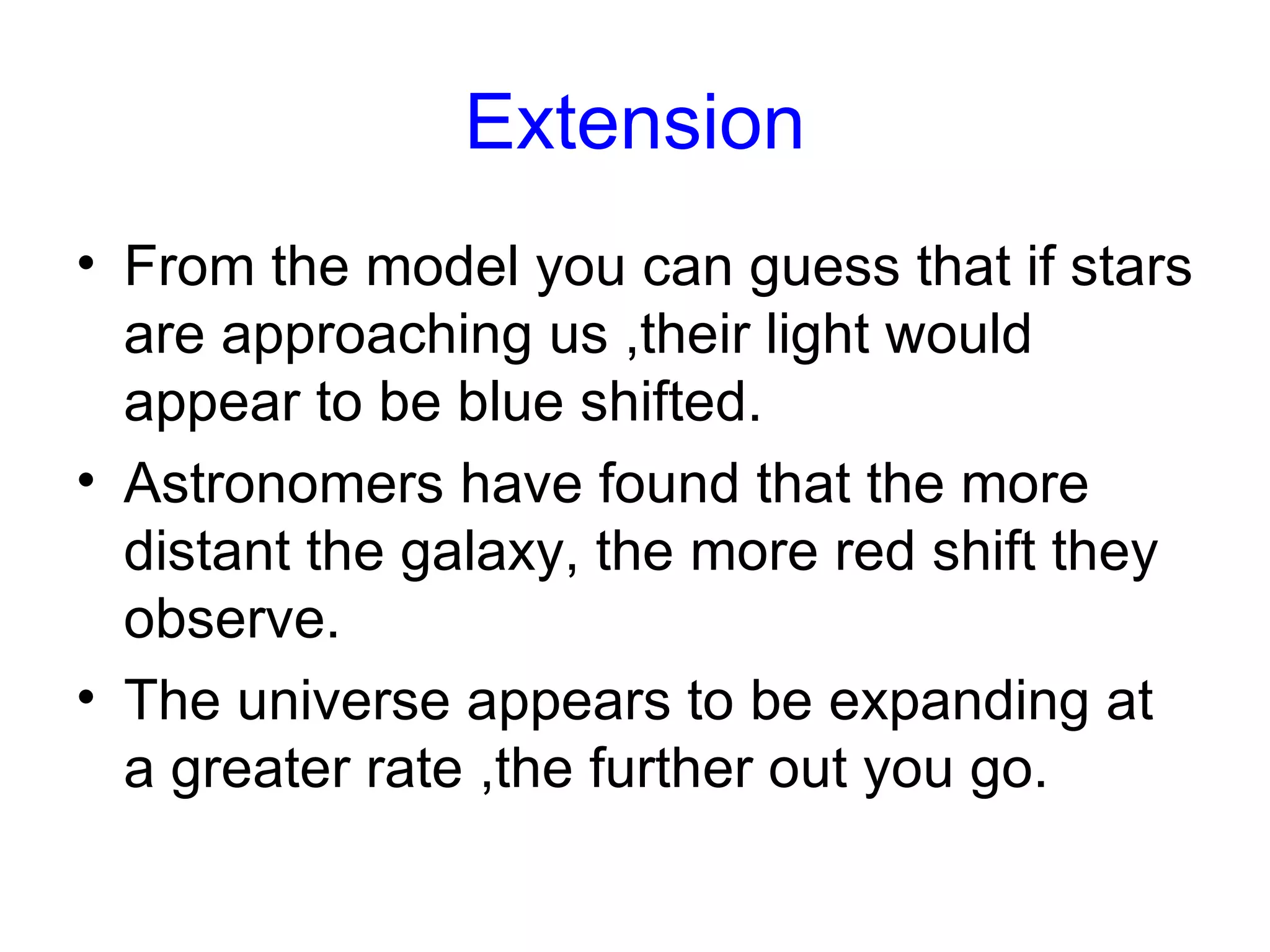 What Is Red Shift | PPT