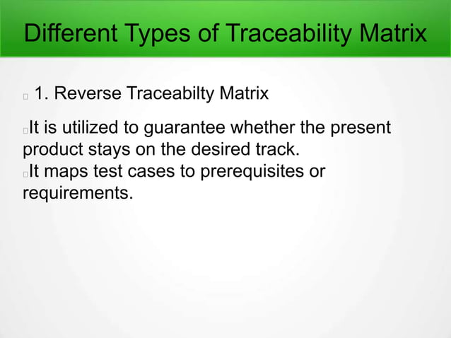 What is-requirement-traceability-matrix-and-why-is-it-needed- | PPTX