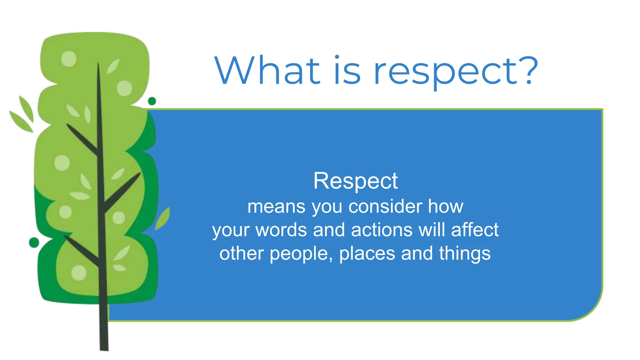 WHAT IS RESPECT ALL ABOUT WHAT IS RESPECT ALL ABOUT | PPTX
