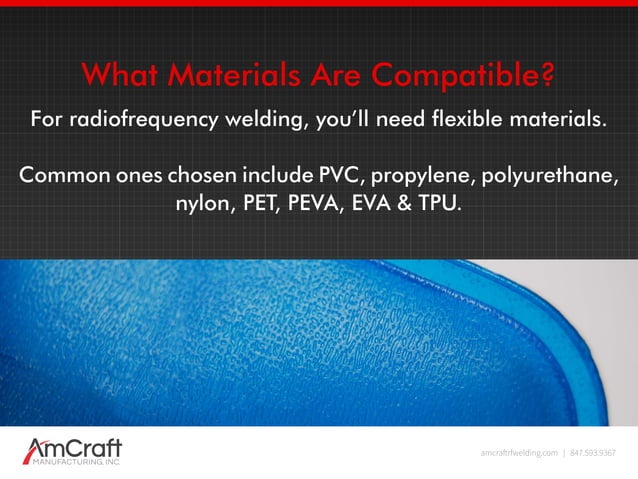 What is Radio Frequency Welding? | PPT